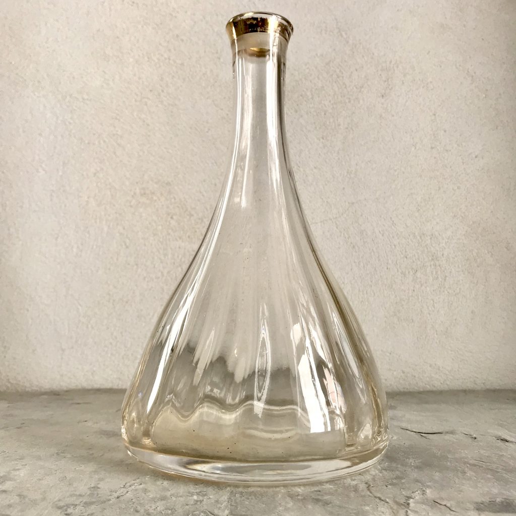 Carafe ancienne en cristal - Brocante et Déco Chic
